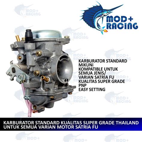 Jual COD KARBURATOR STANDARD SEMUA VARIAN SUZUKI SATRIA F 150 FU 150