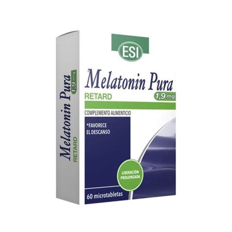 ESI Melatonin Pura Retard 1 9 mg 60 Comprimés DocMorris France