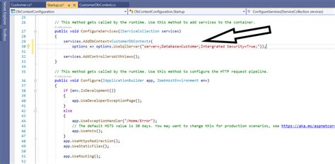 Getting Started With Entity Framework Core And How To Configure Dbcontext Class In Aspnet Core