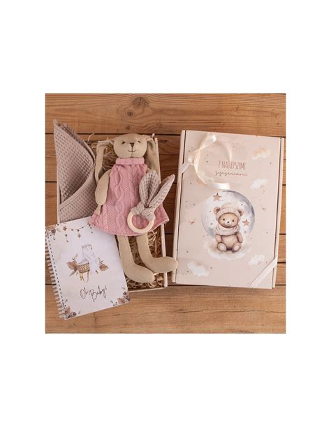 PREZENT Na Roczek Chrzest Narodziny Baby Shower Dla Dziecka Z