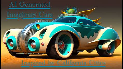 Ai Generated Imaginary Cars Inspired By California Cities Youtube