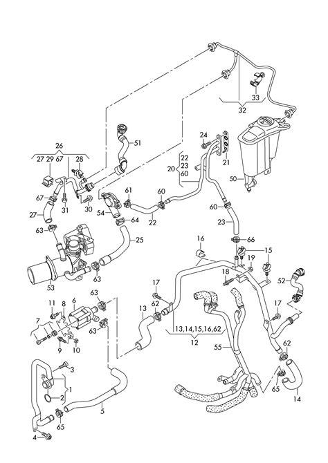 Audi A4 Allroad Quattro 2010 2016 Coolant Cooling System VAG