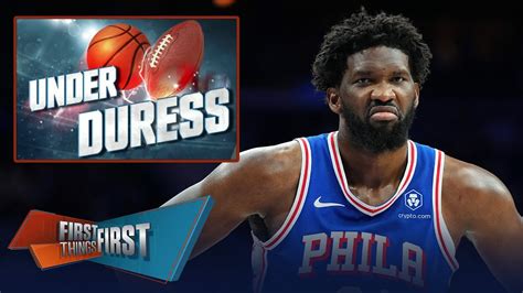 Joel Embiid Ers Reigning Mvp Headlines Brous Under Duress List