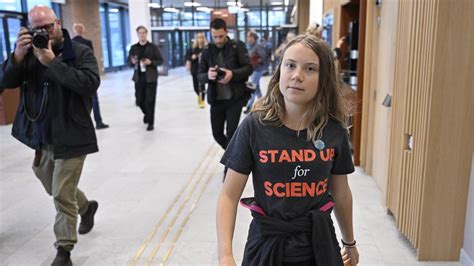 Klimaaktivistin Greta Thunberg Erneut Zu Geldstrafe Verurteilt