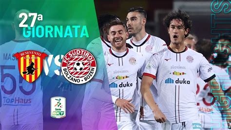 HIGHLIGHTS Benevento vs Südtirol 0 2 SERIE BKT YouTube
