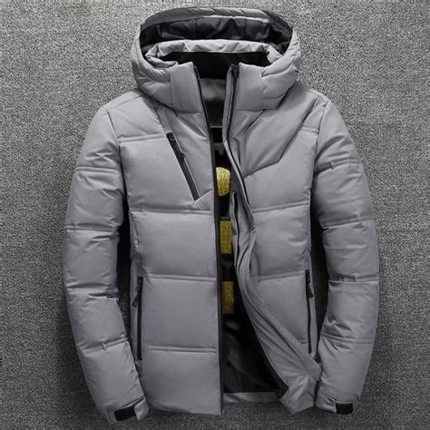 Doudoune homme courte à capuche de Marque doudounes hommes chaud d