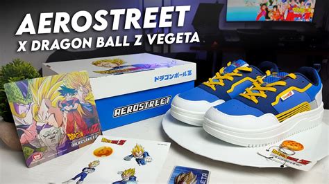 Sepatu AEROSTREET X DRAGON BALL Z VEGETA Detail Review YouTube