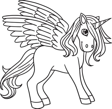 Coloring Pages Of Unicorns With Wings The Best Porn Website