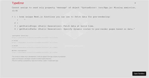 Data Fetching Codesandbox