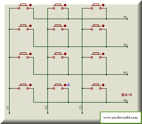 Interfacing Of Keypad With Microcontroller Aticleworld