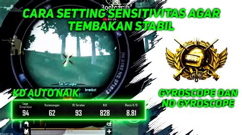 Cara Setting Sensitivitas Pubg Mobile Terbaik Agar Tembakan Stabil