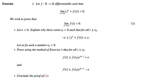 solved 1 let f r→r differentiable such that