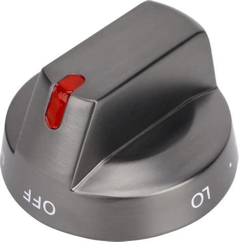 Amazon DG64 00473B Samsung Stove Knob Black Stainless Steel Top