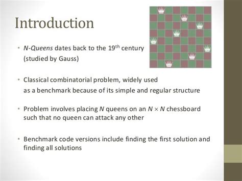 the n queen problem
