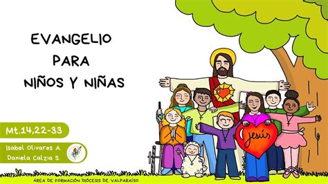 Evangelio para niños Mateo 14 22 33 YouTube