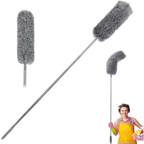 Plumeau Poussière avec Manche télescopique Plumeau Flexible