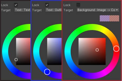 Multiple Color Picker Utilities Tools Unity Asset Store