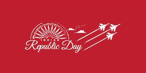Premium Vector Th January Republic Day Of India Celebration With