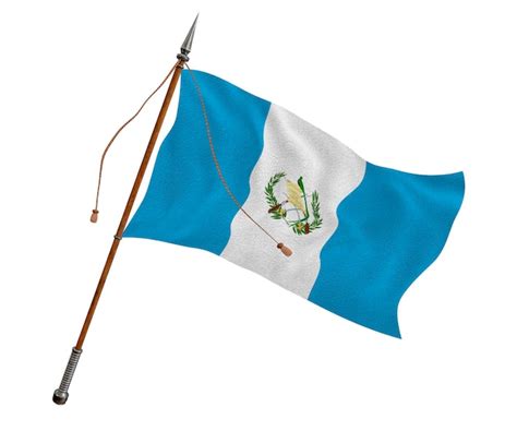 Fondo De La Bandera Nacional De Guatemala Con La Bandera De Guatemala