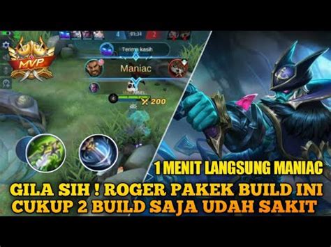 GILA SIH BUILD ROGER TERSAKIT 2021 CUKUP 2 BUILD SAJA SEASON 21