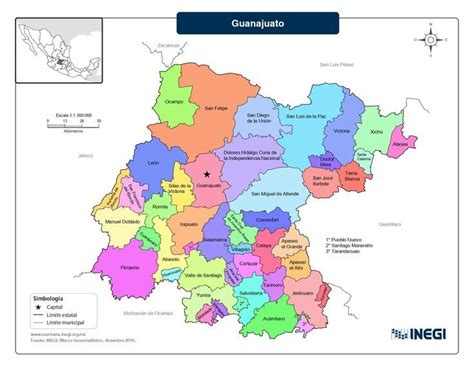 Mapa De Guanajuato Mexico Guanajuato Mapa De Queretaro Mapa De
