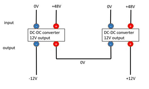2 dc dc isolated converters connected in series to provide a dual power supply victronenergy