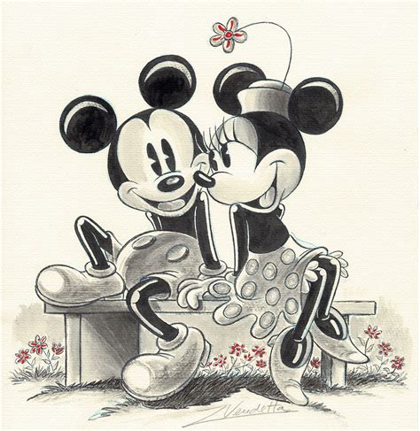 Mickey And Minnie Mouse Drawings