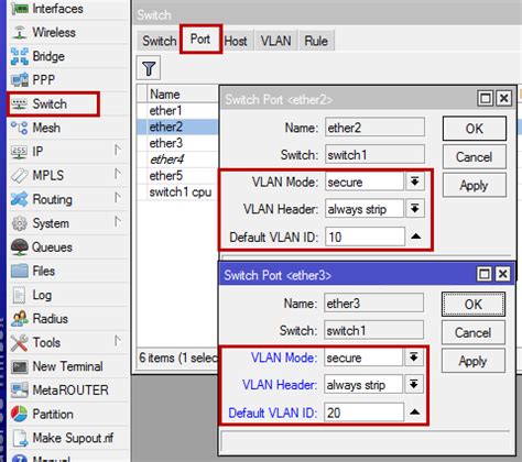 Konfigurasi Vlan Pada Mikrotik Perbedaan Lan Dan Vlan Materi Produktif