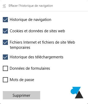 Edge Vider L Historique De Navigation Internet WindowsFacile Fr