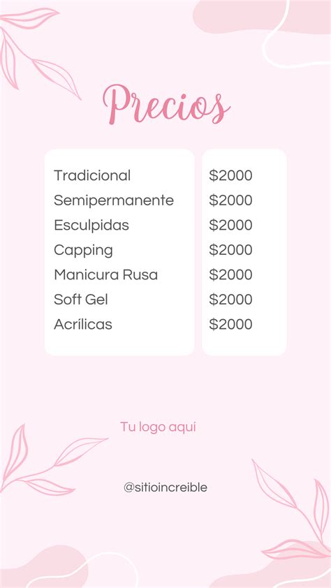 Sistema De Plantillas Para Redes Sociales Manicuras Gratis Jessland