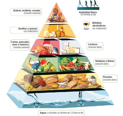 La Pirámide de los Alimentos Mi aula en la red