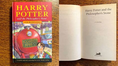 Subastan Una Edici N Original De Harry Potter Y La Piedra Filosofal