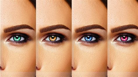 Como mudar a cor dos olhos no PHOTOSHOP FÁCIL E AVANÇADO YouTube