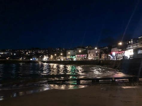 St Ives Cornwall By Night