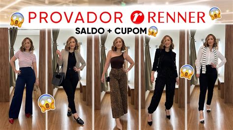 LOOKS NO PROVADOR RENNER SALDO CUPOM YouTube