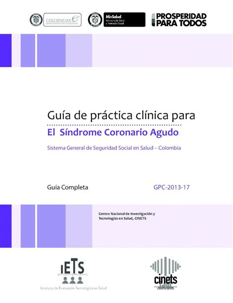 Pdf Gu A De Pr Ctica Cl Nica Para Minsalud Gov Co Hemodinamia Y