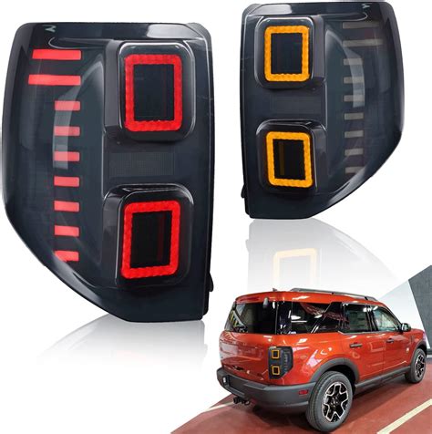 Amazon Smoked Led Tail Light Assembly For Ford Bronco Sport