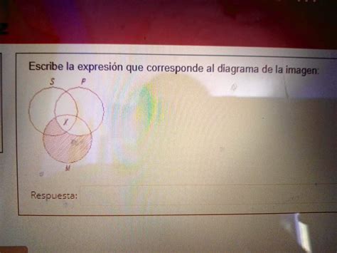 SOLVED Escribe la expresión que corresponde al diagrama de la imagen
