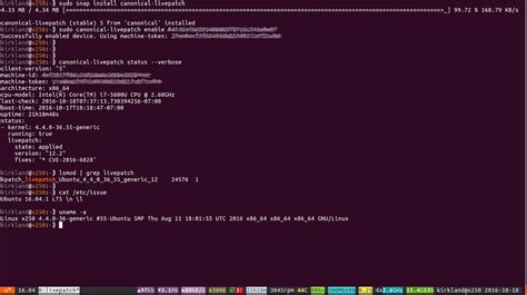 canonical releases new kernel live patch security update for ubuntu 16 04 lts