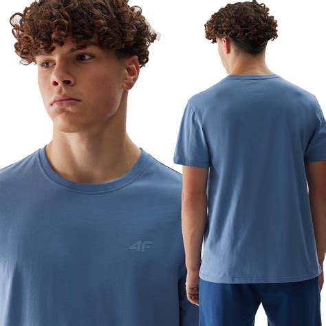 T SHIRT 4F KOSZULKA MĘSKA BAWEŁNIANA SPORTOWA SS24 15322925242 Allegro pl