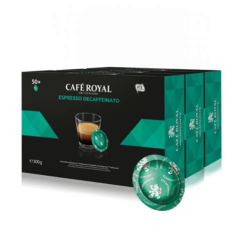 Capsule Nespresso Pro Café Royal Espresso Decaffeinato 150