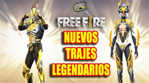 Consigo Los Trajes Legendarios De La Nueva Incubadora En FREE FIRE
