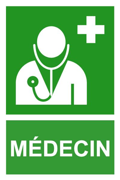 Médecin E415 étiquettes et panneaux d évacuation de sauvetage et