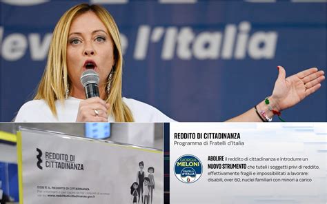 Reddito Di Cittadinanza Meloni 2023