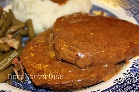 Crock Pot Round Steak Gravy Recipe Just A Pinch Recipes