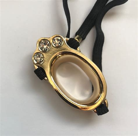 Womens Gold Clitoral Exposing G String Clit Stimulator Etsy Uk