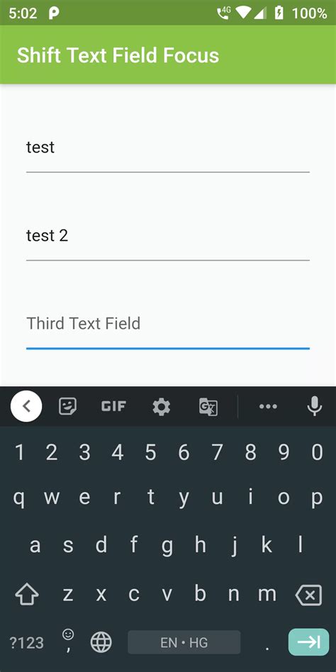Flutter How To Shift Focus To Next Textfield In Flutter Itecnote My