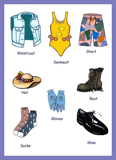 Vocabulario Ropa En Ingl S Con Fichas Descargables Off