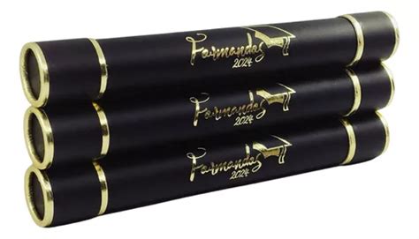 Kit Capelo E Canudo De Formatura Formandos Adulto Preto Mercadolivre