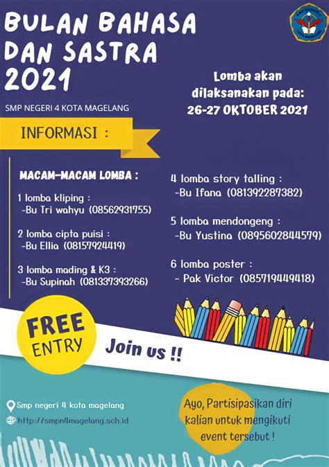 BULAN BAHASA SMP Negeri 4 Kota Magelang